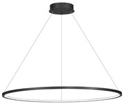 LED Lustr na lanku SATURNO LED/57W/230V pr. 100 cm IP44 antracit