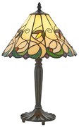 Endon 64195 - Stolní lampa Tiffany JAMELIA 1xE27/60W/230V pr. 31 cm