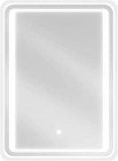 Mexen Zusa osvětlené koupelnové zrcadlo 50 x 70 cm, LED 6000K, protimlžicí - 9808-050-070-611-00