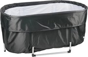 Přenosná skládací vana na otužování, černá, 290 l, HARTO