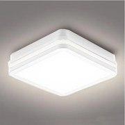 Brilagi - LED Venkovní svítidlo BENE LED/18W/230V 22x22 cm bílá IP54