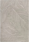 Kusový koberec Solace Lino Leaf Grey, 120x170, šedá, obývacia izba, Flair Rugs