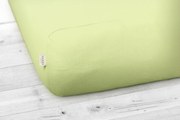 Jersey prostěradlo světle zelené na výšku matrace do 30 cm Velikost: 160 x 200