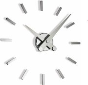 Hodiny Nomon Puntos Suspensivos 12i 50cm silver