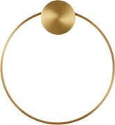Toolight Toolight, LED nástěnné svítidlo 30cm, 13W, APP1385-CW, zlatá matná, OSW-00939