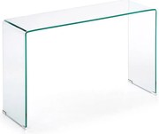 Skleněný konzolový stolek 40x125 cm Burano – Kave Home