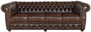 furniture-nabytek.cz - Sedačka Chesterfield čtyřmístná