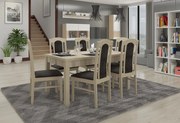 ADRK Furniture Sada stolu s židlemi RODOS 53 SE-ROD-53-S-B109