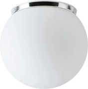 OS STY44981 STYX 1 stropní/nástěnné skleněné svítidlo chrom / bílá IP65 25W E27 (původní kód OS 44981) - OSMONT