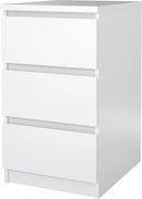 FALCO Komoda Simplicity 237 bílý lesk
