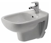Duravit 22571500002 - Závěsný bidet D-CODE keramika/lesklá bílá