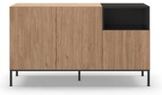 Komoda v přírodní barvě 140x80 cm Cailin – Marckeric