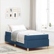 Rám postele Modrá 80 x 200 cm textil 3398898