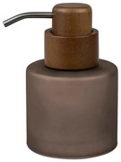Hnědý skleněný dávkovač mýdla 310 ml Modest – Mette Ditmer Denmark