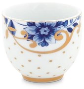 Pip Studio porcelánový kalíšek Royal White bílý (Porcelánový kalíšek na vajíčko nebo med)