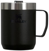 Černý termo hrnek z nerezové oceli 230 ml Stay-Hot Camp Mug Black – Stanley