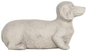 Zahradní dekorace pes Jezevčík – 24x9x13 cm