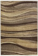 Oriental Weavers, Kusový koberec Portland 1598 AY3 D, 67x120, hnědá, chodba / předsíň