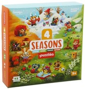 CUBIKA Puzzlika 15238 Čtyři roční doby - naučné puzzle 17 dílků