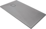 Deante Correo, granitová sprchová vanička, obdélníková 1400x700x45 mm, šedá metalíza, KQR_S77B