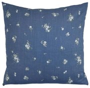 Bavlněný povlak na polštář Flora Blue 45x45 cm Strömshaga