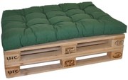 Axin Trading Sedák na paletu 120x80 cm Polstr: Světle zelený melír