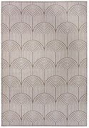 Hanse Home, Kusový koberec Pangli 105850 Linen – na ven i na doma, 80x150, hnědá, chodba / předsíň