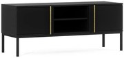 TV stolek LANZZI 120x40 cm, černý