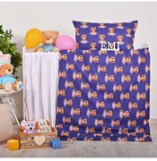 Povlečení dětské bavlněné Tygr EMI, Dětský set 90x130 + 45x65