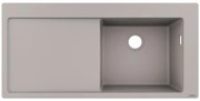 Hansgrohe - Vestavný granitový dřez S514-F450, betonová šedá 43314380