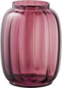 Červená skleněná ručně vyrobená váza (výška 21 cm) – House Nordic
