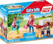 Stavebnice playmobil 71258 starter pack učitelka s vozíkem