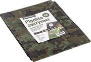 Plachta zakrývací STANDARD CAMO 100 g/m2 maskovací 4×6 m