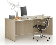 Kancelářský psací stůl FRAME, 180x80 cm, dub přírodní