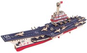 Woodcraft Dřevěné 3D puzzle Letadlová loď Liaoning