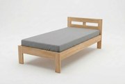 Masivní postel INA - Solwo Design Materiál: Buk cink, Barevne provedení: Olej odstín 105/205, Specifikace: 100x200