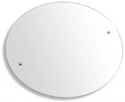 Novaservis Metalia 3 - Zrcadlo, průmer 60 cm, sklo 6315