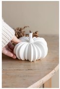 Podzimní dekorace dýně Hovsjö White 14 cm Storefactory Scandinavia
