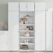 Skříň highboard bílá 70 x 41 x 185 cm kompozitní dřevo 3281687