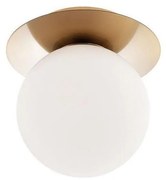 Redo 01-3128 - Stropní svítidlo HAIKU 1xE14/28W/230V pr. 18 cm mosaz