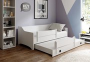 ADRK Furniture Dvojitá postel s matracemi NAOMI II 160x80 CH-NAO-II-160-E1800