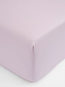 MK Lůžkoviny Saténové prostěradlo Diana 140 × 200 cm - lila