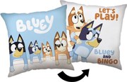 Jerry Fabrics Polštářek Bluey Lets Play 40x40 cm