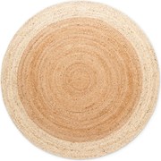 Hanse Home, Kusový koberec Looma 106226 Natur Gold/Ivory kruh, 160x160 (průměr) kruh, béžová, chodba / předsíň