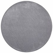 Vopi, Kusový koberec Apollo Soft šedý kruh, 80x80 (průměr) kruh, šedá, chodba / předsíň