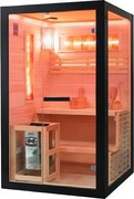 BPS-koupelny Finská sauna Relax HYD-6717 120x120, 2 osoby