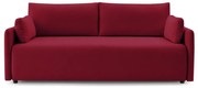 Vínová rozkládací/s úložným prostorem pohovka 211 cm Marcel - II. jakost – Bobochic Paris