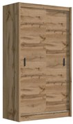 Šatní skříň s posuvnými dveřmi SAPHIRA 150x215 cm dub wotan MULTI 150 wotan