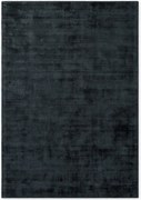 Černý ručně tkaný koberec z viskózy 160x230 cm Noemi – Vikosa
