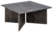 Černý mramorový konferenční stolek 90x90 cm Vega – Actona